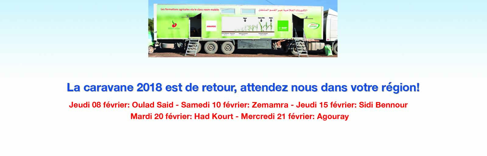 caravane - AMAROC AGRO